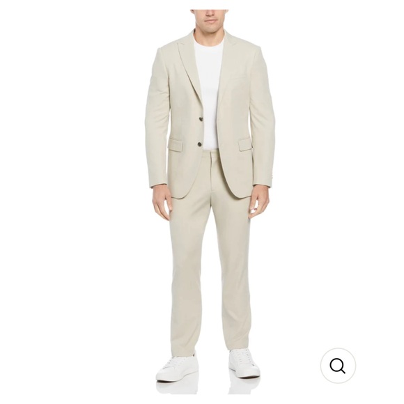 Perry Ellis | Suits & Blazers | Perry Ellis Mens Suit Slim Fit Peak ...